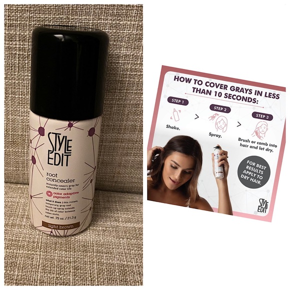 Style Edit | Hair | Root Touch Up Spray For Light Brown Hair By Style ...